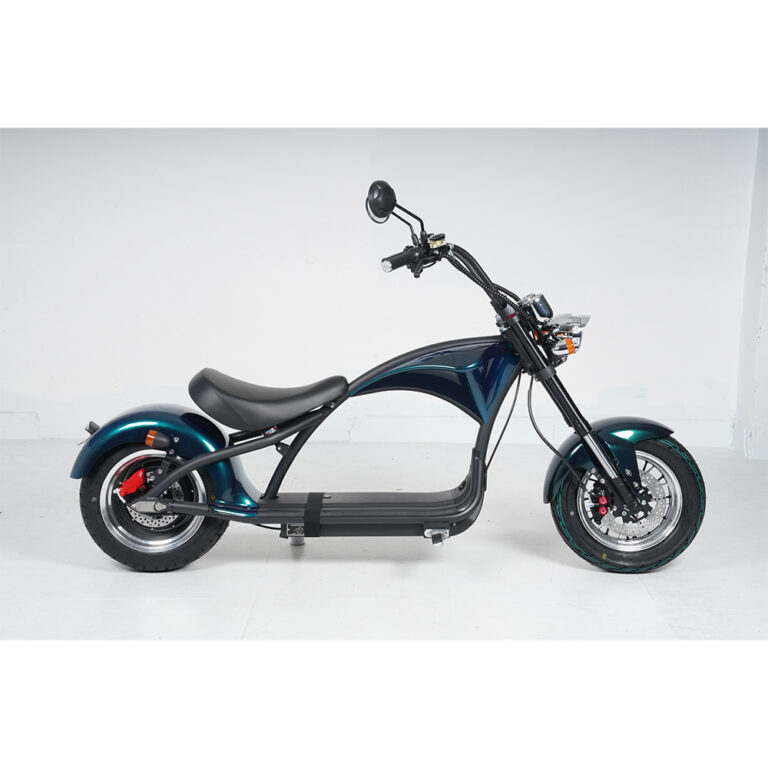 E-Chopper M1, Diamantgrøn - e-racer.dk